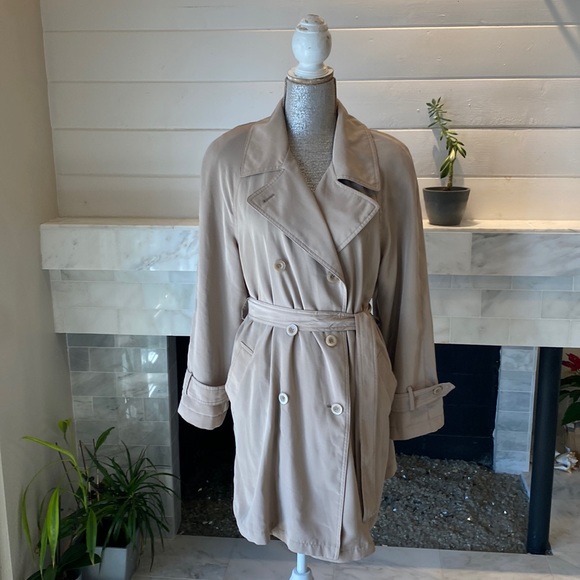 Utex | Jackets & Coats | Utex Designs Classic Double Breasted Tan ...